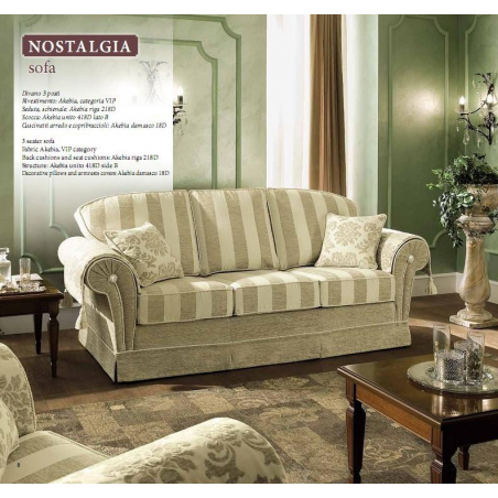 Классическая мягкая мебель Nostalgia Sofa фабрики Camelgroup