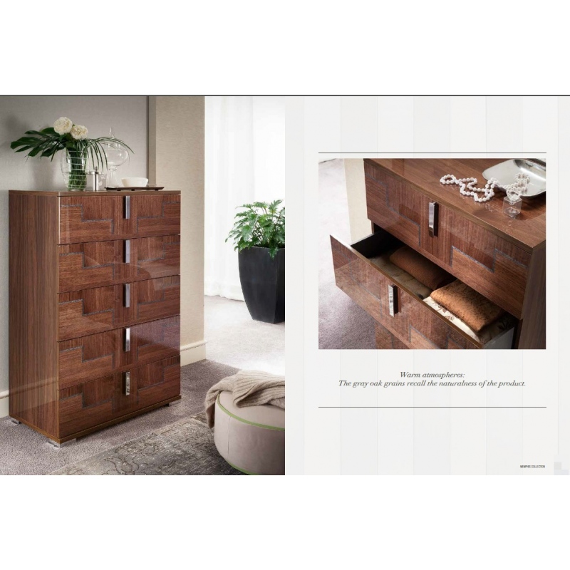 Итальянская мебель для спальни Memphis фабрики Alf group