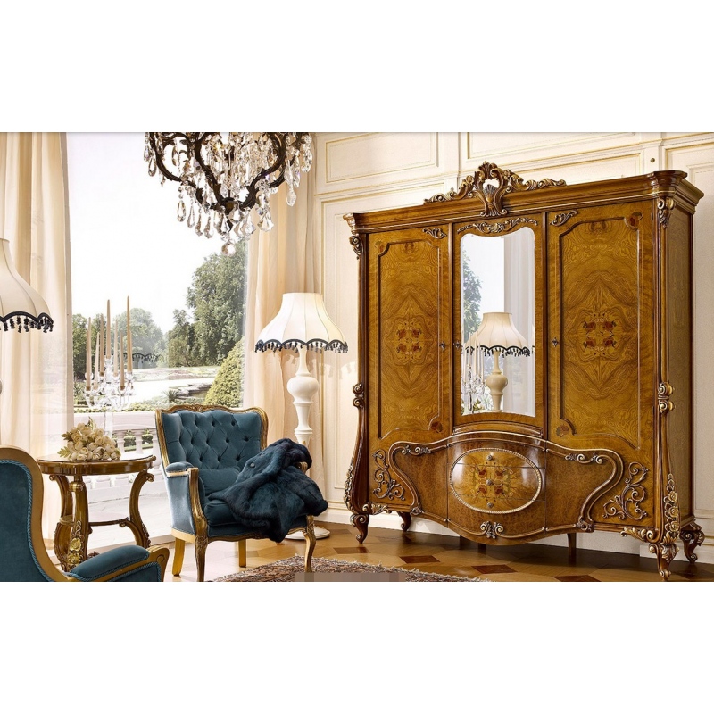 Grilli Le Rose элитная мебель для спальни