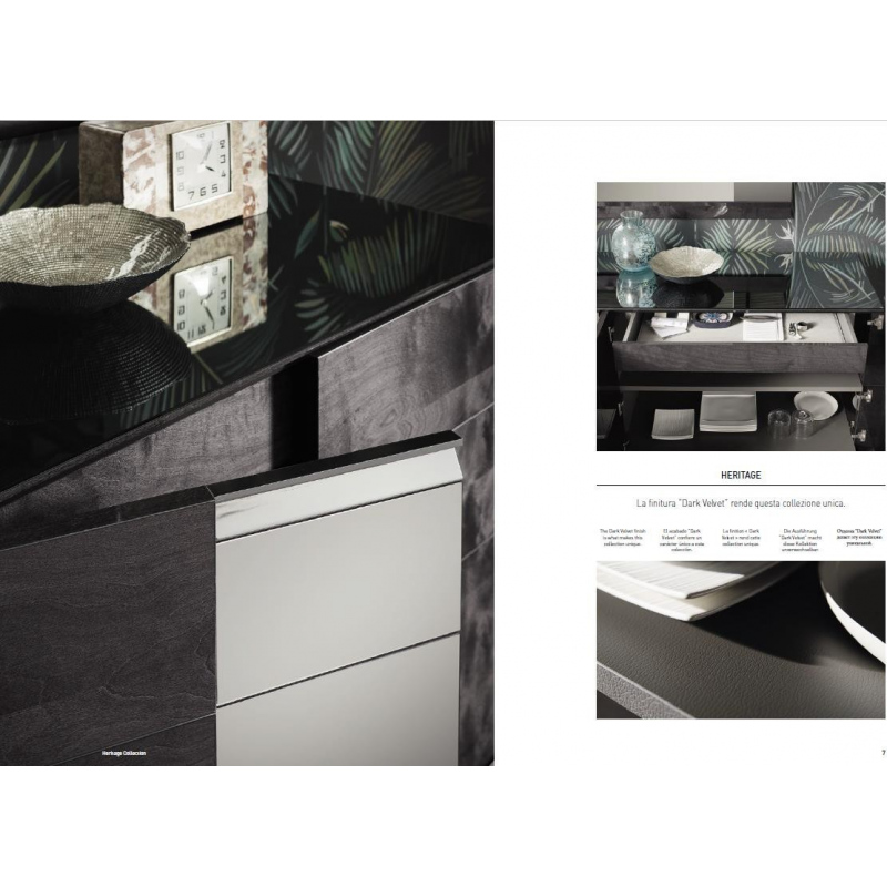 Современная итальянская гостиная Heritage фабрики Alf group