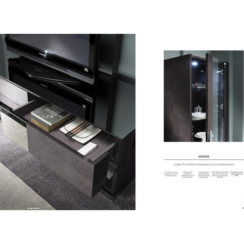 Современная итальянская гостиная Heritage фабрики Alf group