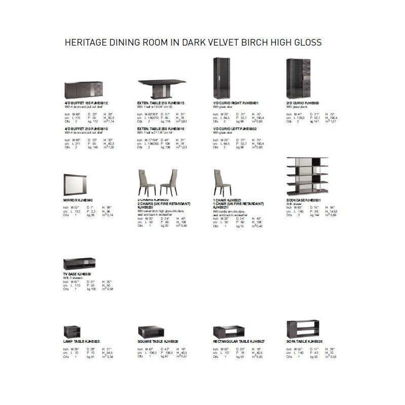 Современная итальянская гостиная Heritage фабрики Alf group